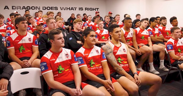 Dragons host Academy all-in for juniors at WIN Stadium | Dragons