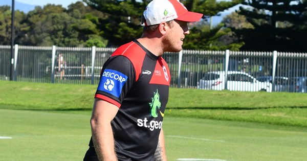 Interim coach Carr focused on Roosters clash | Dragons