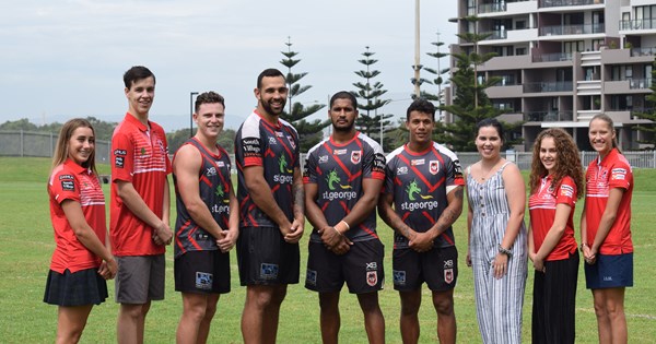 Youth summit representatives visit Dragons | Dragons