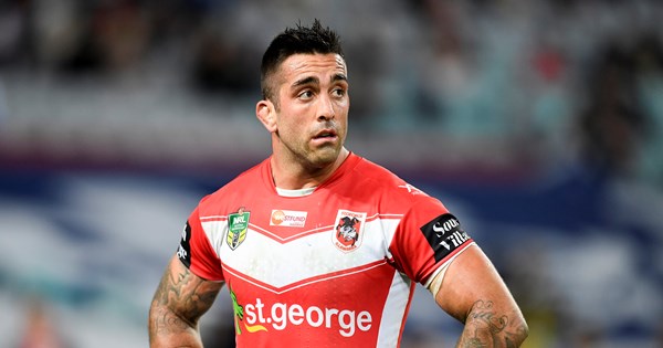 Vaughan out for the season | Dragons