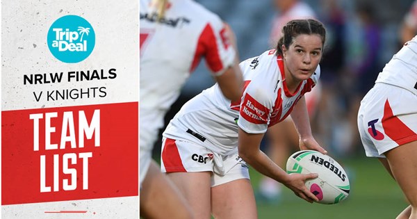 Late mail: NRLW preliminary final v Knights | Dragons