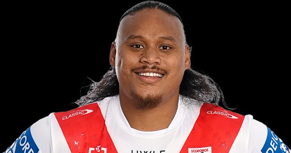 Official NRL profile of Luciano Leilua for St. George Illawarra Dragons ...