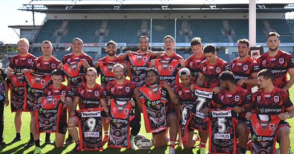 Indigenous jersey presentation | Dragons