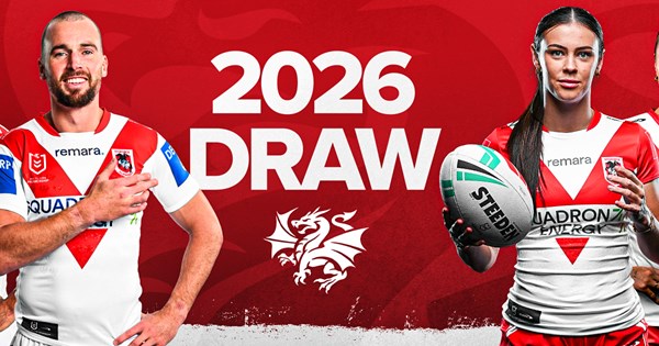 2026 NRL & NRLW Draws Announced | Dragons